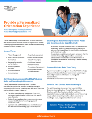 AACN Knowledge Assessment Tool | AACN Solutions