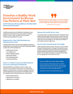 Healthy Work Environments | AACN Solutions