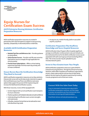 Certification Review Courses | AACN Solutions